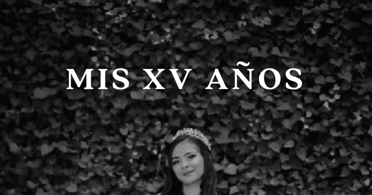 XIMENA GISELLE - XV AÑOS