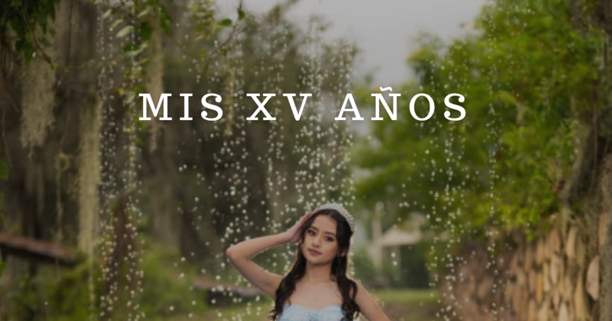 XV AÑOS XIMENA